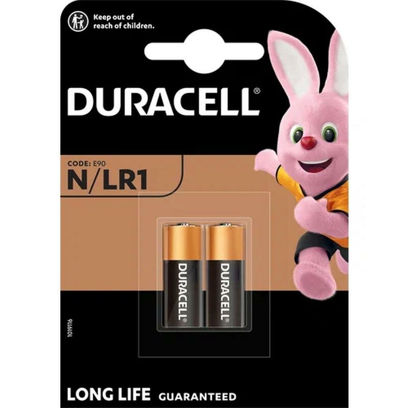 Батарейки DURACELL 5007995 N-2BL щелочная 1,5v 2 шт DURACELL-N-2BL