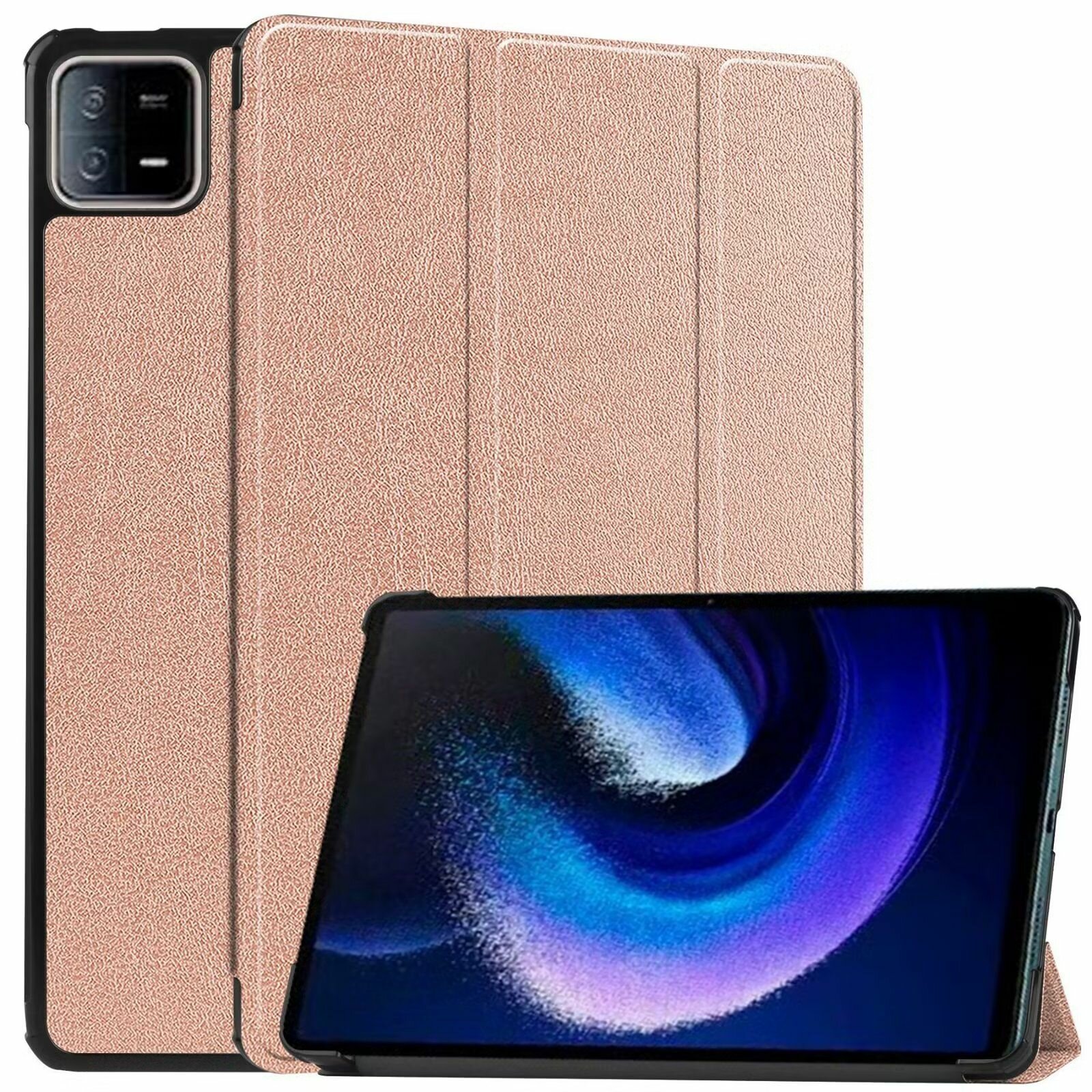 Чехол на Xiaomi Pad 6/Pad 6 Pro / Ксиаоми Пад 6 2023 года, 11 дюйма, умный с магнитом, розовый песок