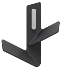 Крючок Sonia Flama 188406 двойной, для ванны, черный матовый