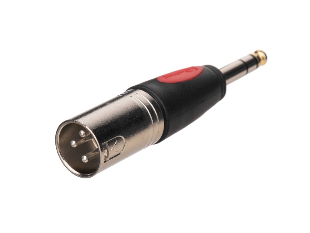 CXA007 Переходник (разъем переходной) XLR штекер - 1/4' стерео штекер, Soundking
