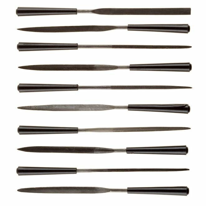 Набор надфилей STAYER 10 шт, 100 мм