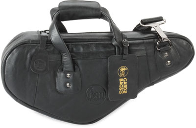 Soprano saxophone bag Gard Bags GB-102MLK - Leather bag with secure instrument suspension system for curved soprano saxophone