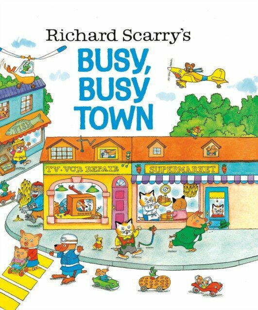 Scarry Richard "Richard Scarry's Busy, Busy Town HB"