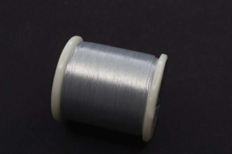 Нить для бисера Miyuki Beading Thread, длина 50 м, цвет 03 серебро, нейлон, 1030-255, 1шт