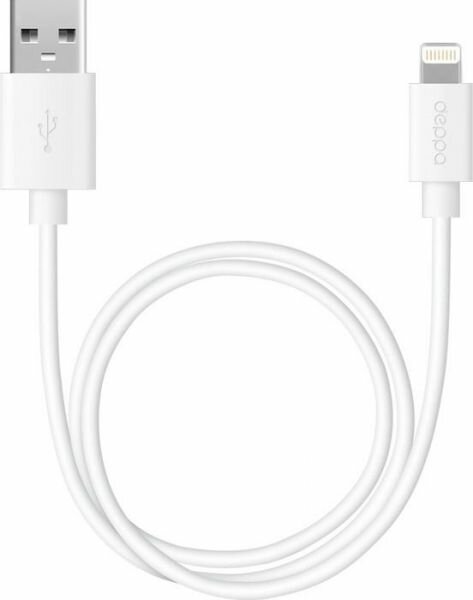 Кабель Deppa Classic USB - Lightning 2A 3м (72230) Белый