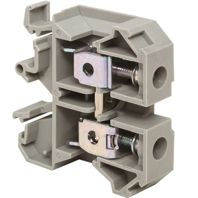 Клемма винт JXB- 6 мм2 цвет серый, EKF PLC-JXB-16/35GY (1 шт.)
