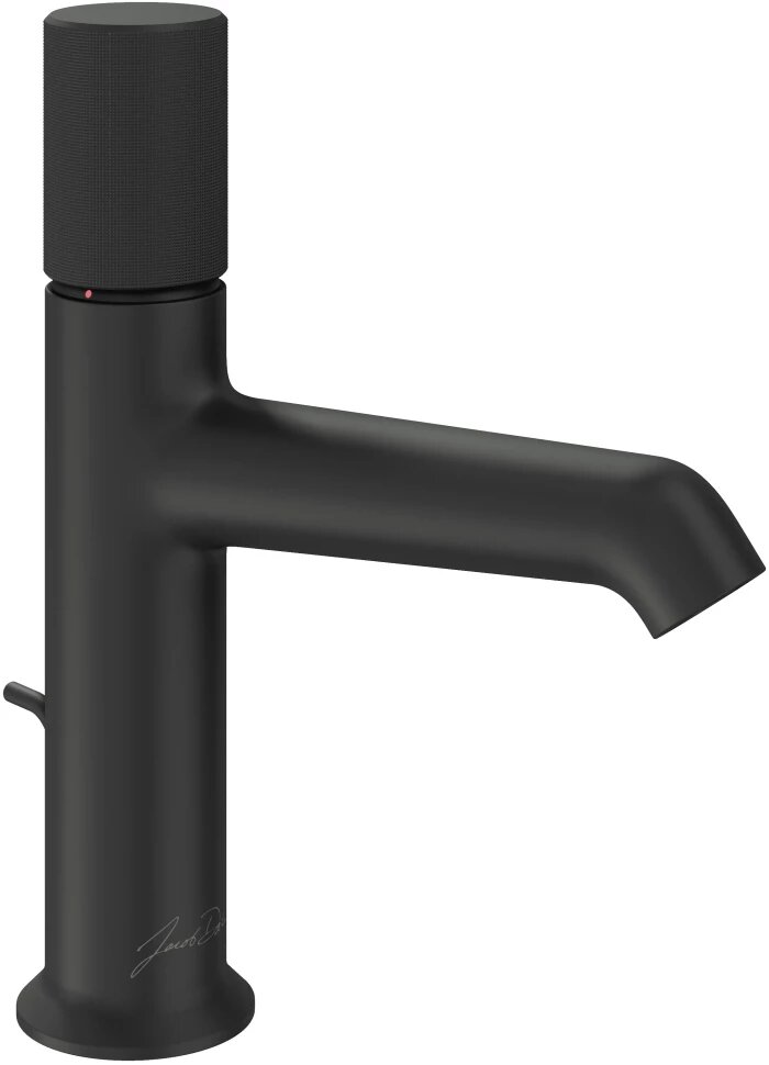 Смеситель для раковины Jacob Delafon Rivoli E24323-BL с донным клапаном, черный матовый
