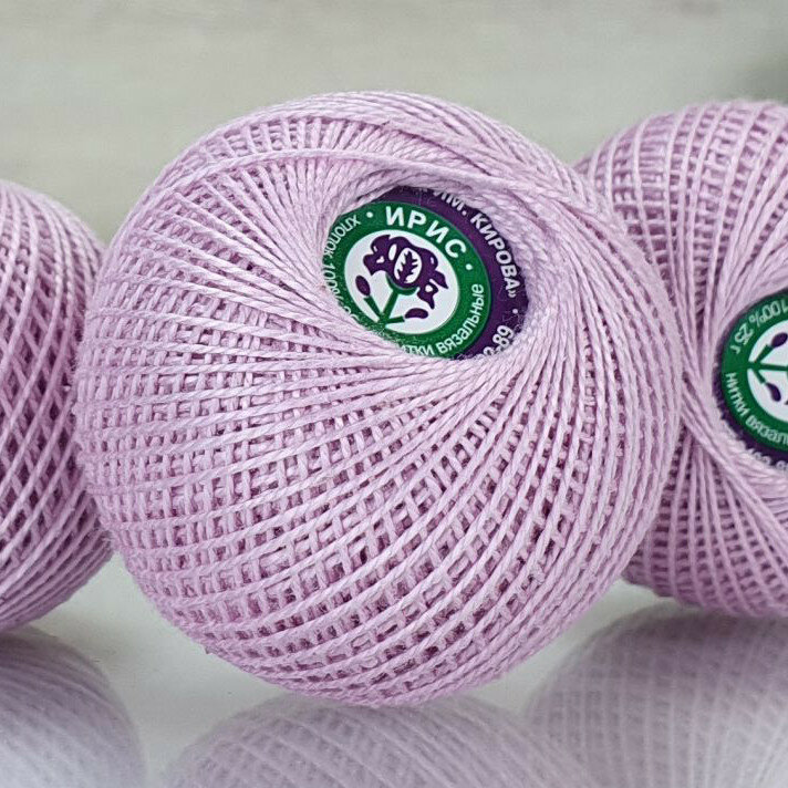 Пряжа ПНК им. Кирова ирис 25 1702 бл. сирень (20 мотков)