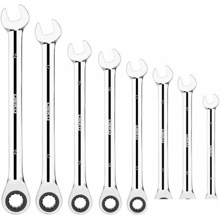 Набор ключей Deko RW01 (8 предметов)