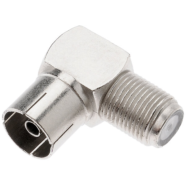 Переходник TV 05-4312-4 Proconnect F гнездо-гнездоTV угловой для разъемов D=9,52мм (Rexant) (15 шт. в комплекте)