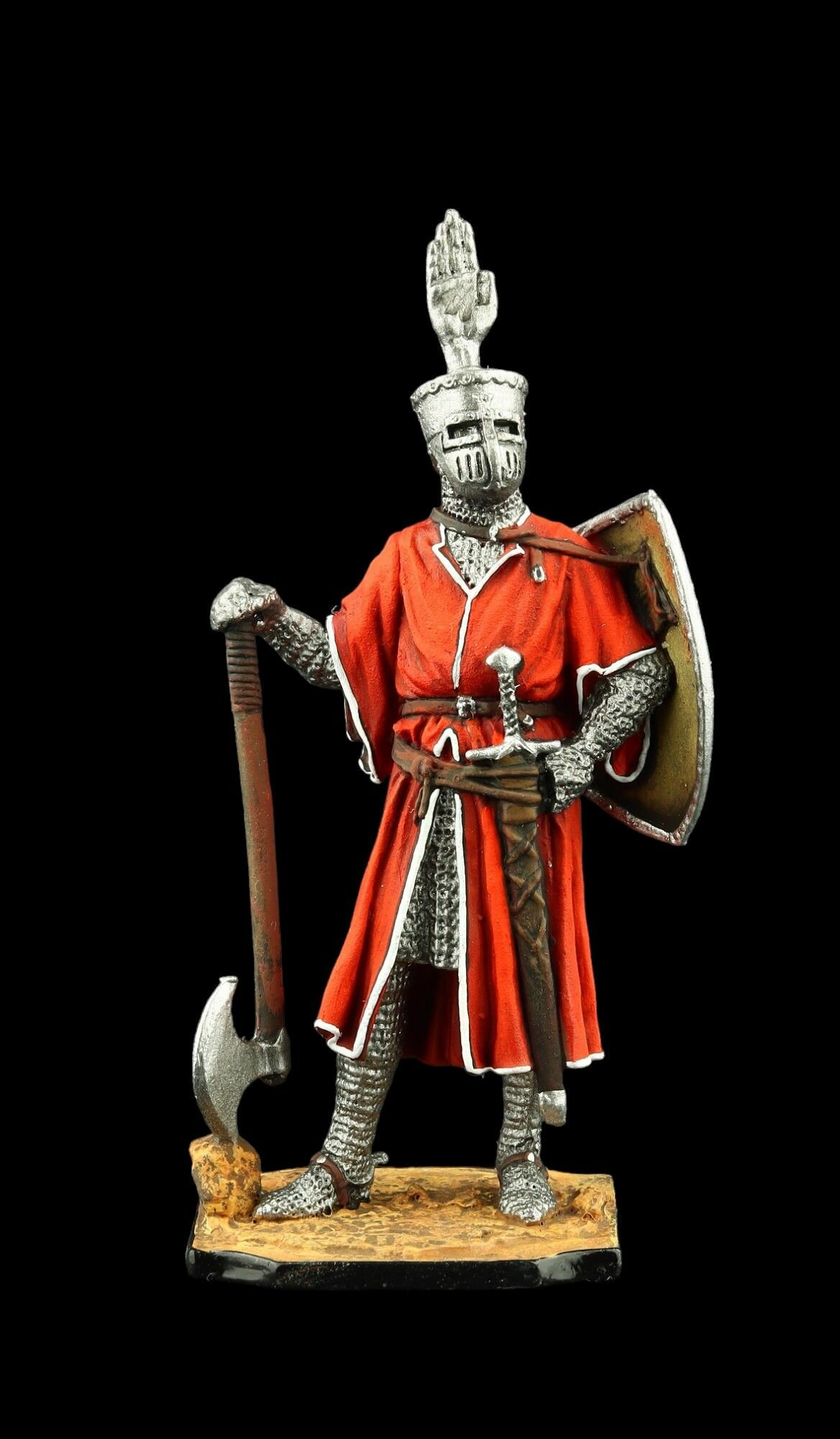 Оловянный солдатик: Германский рыцарь, 1200 г.