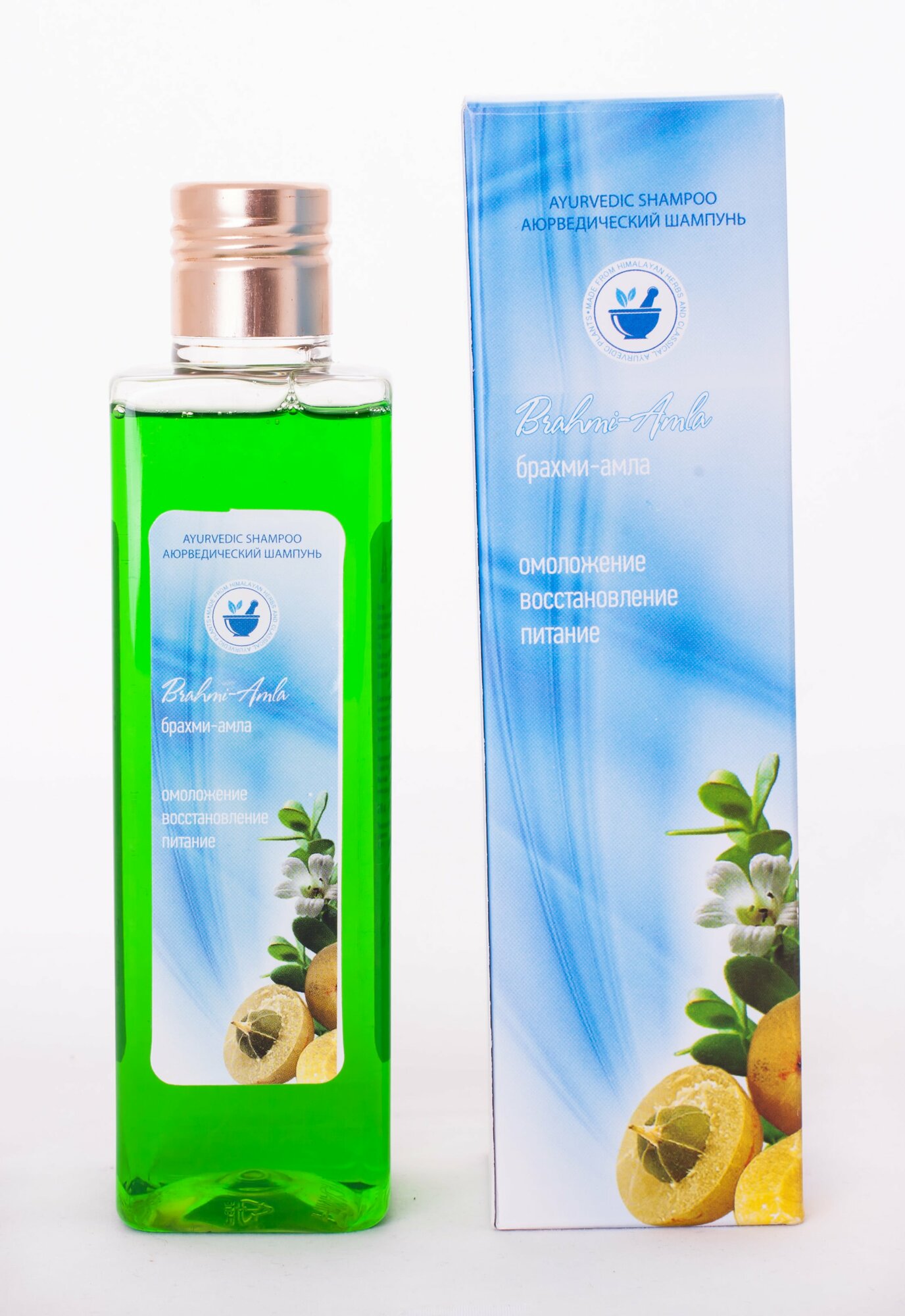 Шампунь Брахми-амла 200 мл/Shampoo «Brahmi-Amla» 200m. l