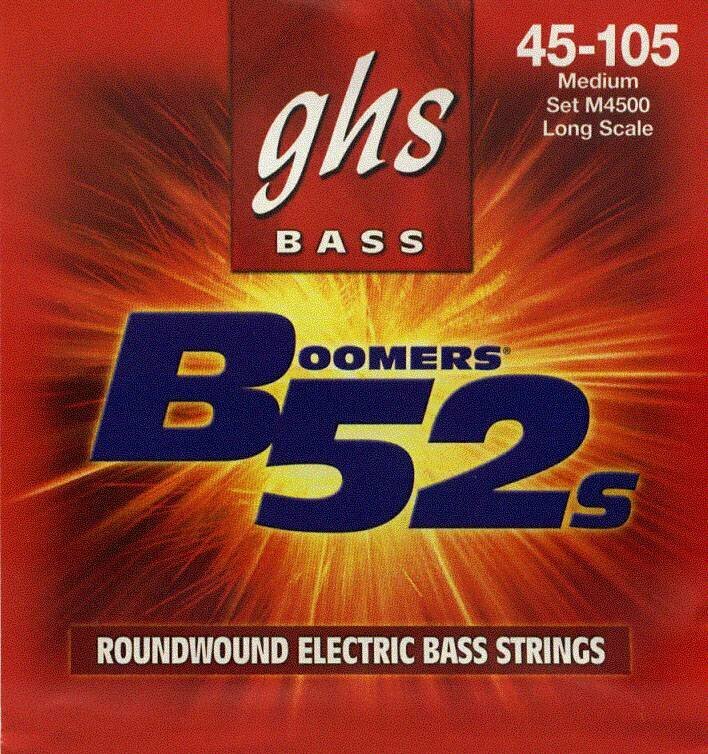 Струны для бас-гитары GHS Strings M4500