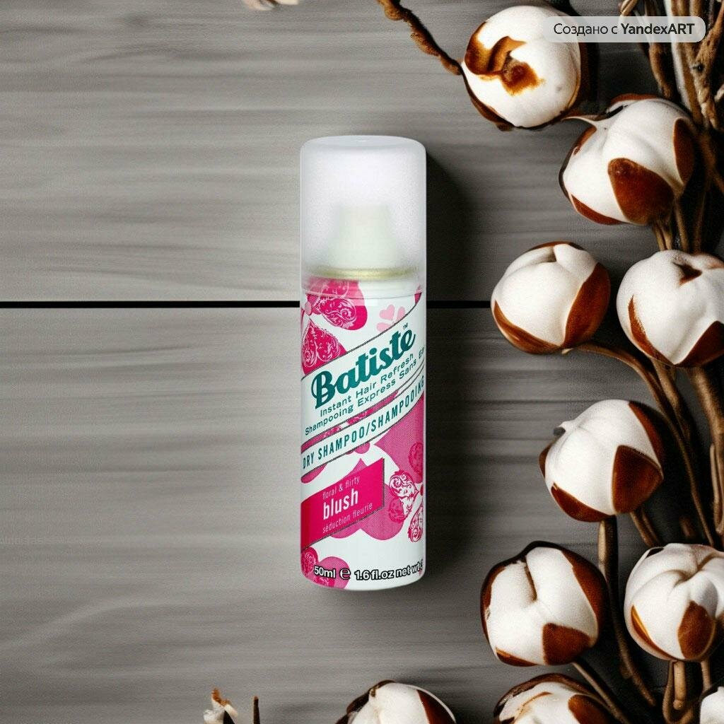 Batiste сухой шампунь Blush, 50 мл