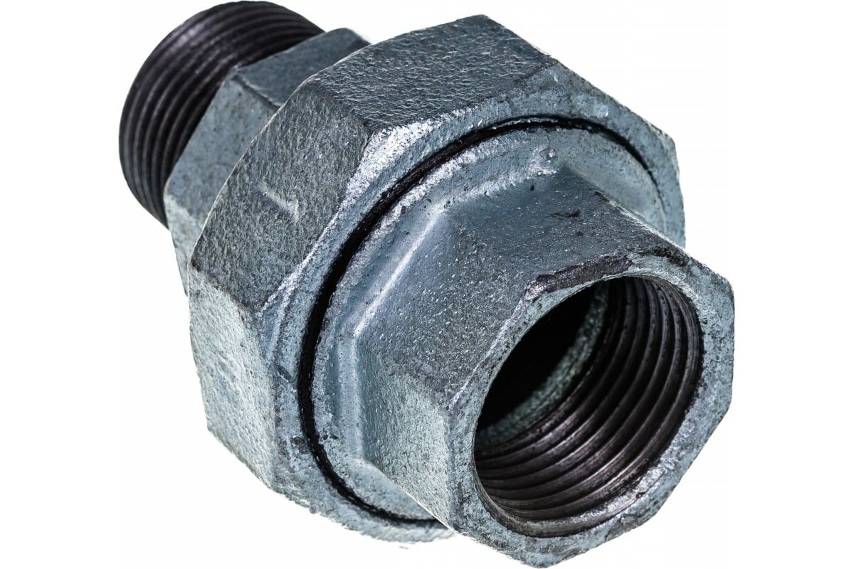 Прямой соединитель Fittex PLUS американка чугун 25 ВР/НР 127-3563