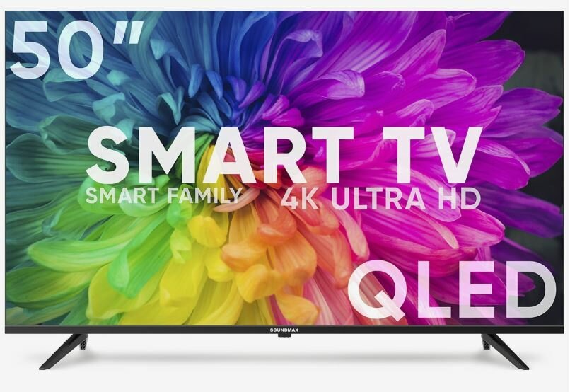 Телевизор SOUNDMAX SM-QLED50T21SU — фото 1
