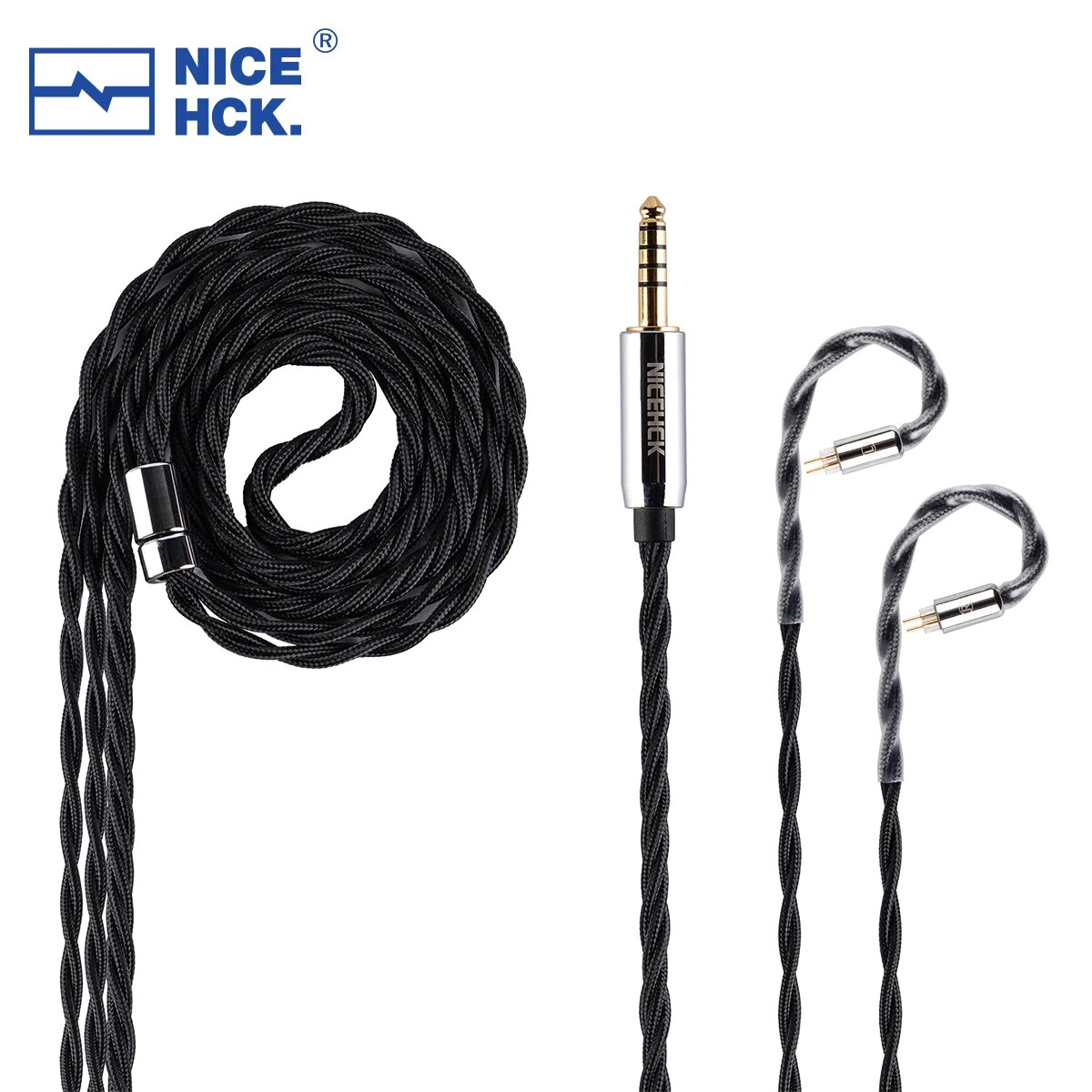 NICEHCK BlackDawn аудиокабель для наушников 4.4mm With QDC