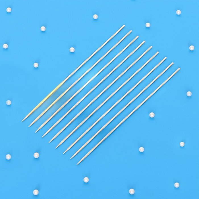 Шпажка бамбуковая 25 см, 90 шт, 10103252