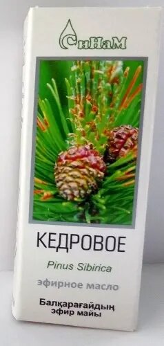 Синам масло эфирное кедровое 15 мл
