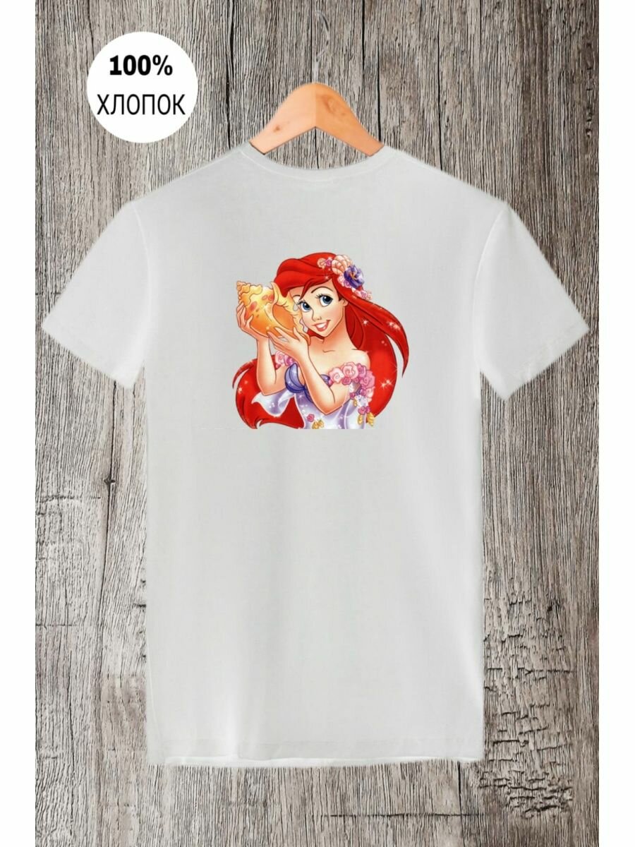 Футболка русалочка ариэль disney