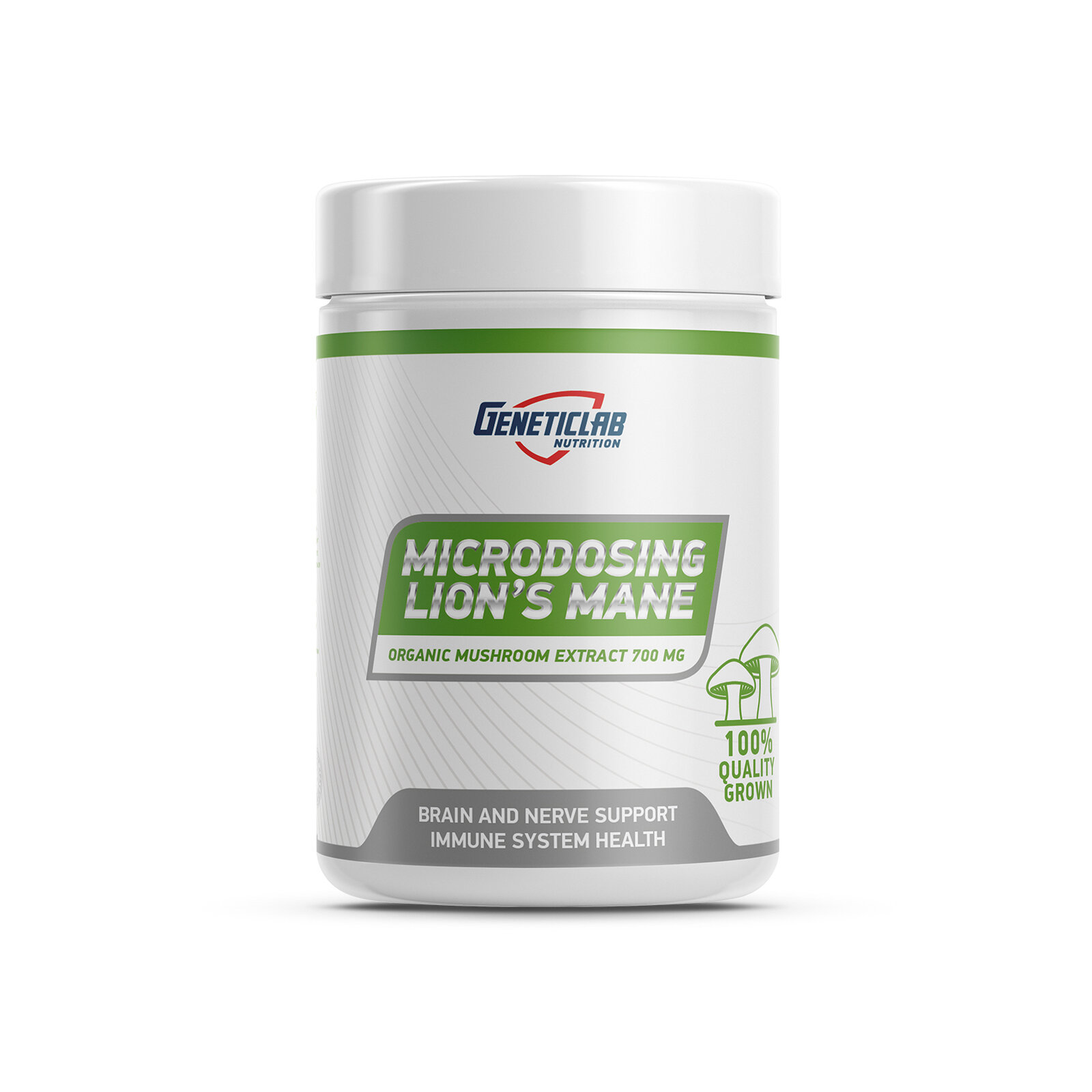 Geneticlab Lion's mane extract 700 mg 60 capsules