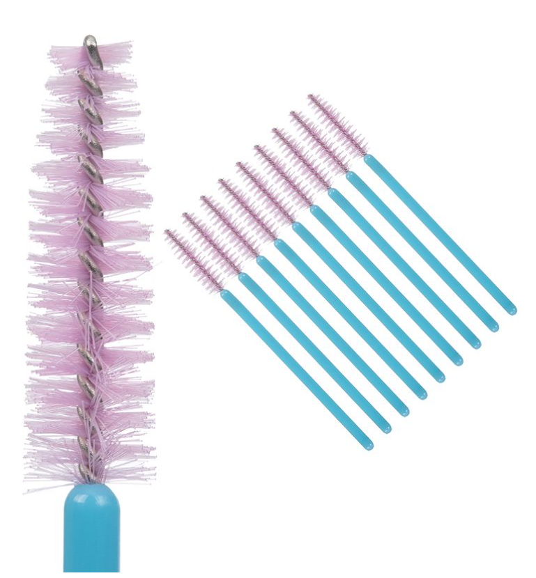 Набор щёточек Nail Art для бровей и ресниц, в ассортименте, 50 шт