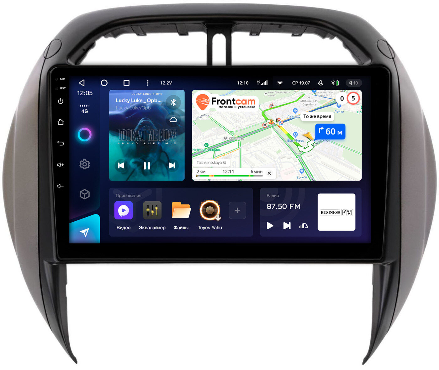 Штатная магнитола Toyota RAV4 (XA20) 2003-2006 Teyes CC3 6/128 9" RM-9-508 Android 10 (4G-SIM, DSP, QLed)