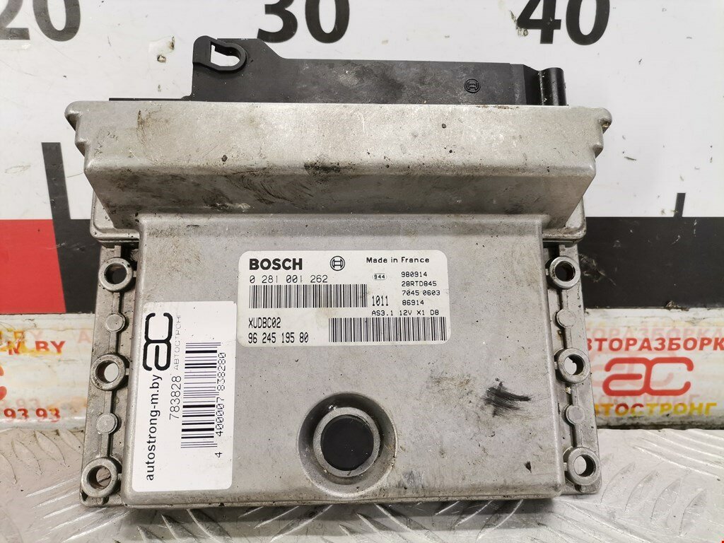 Блок управления двигателем Citroen Xantia 1929V8 арт. 783828