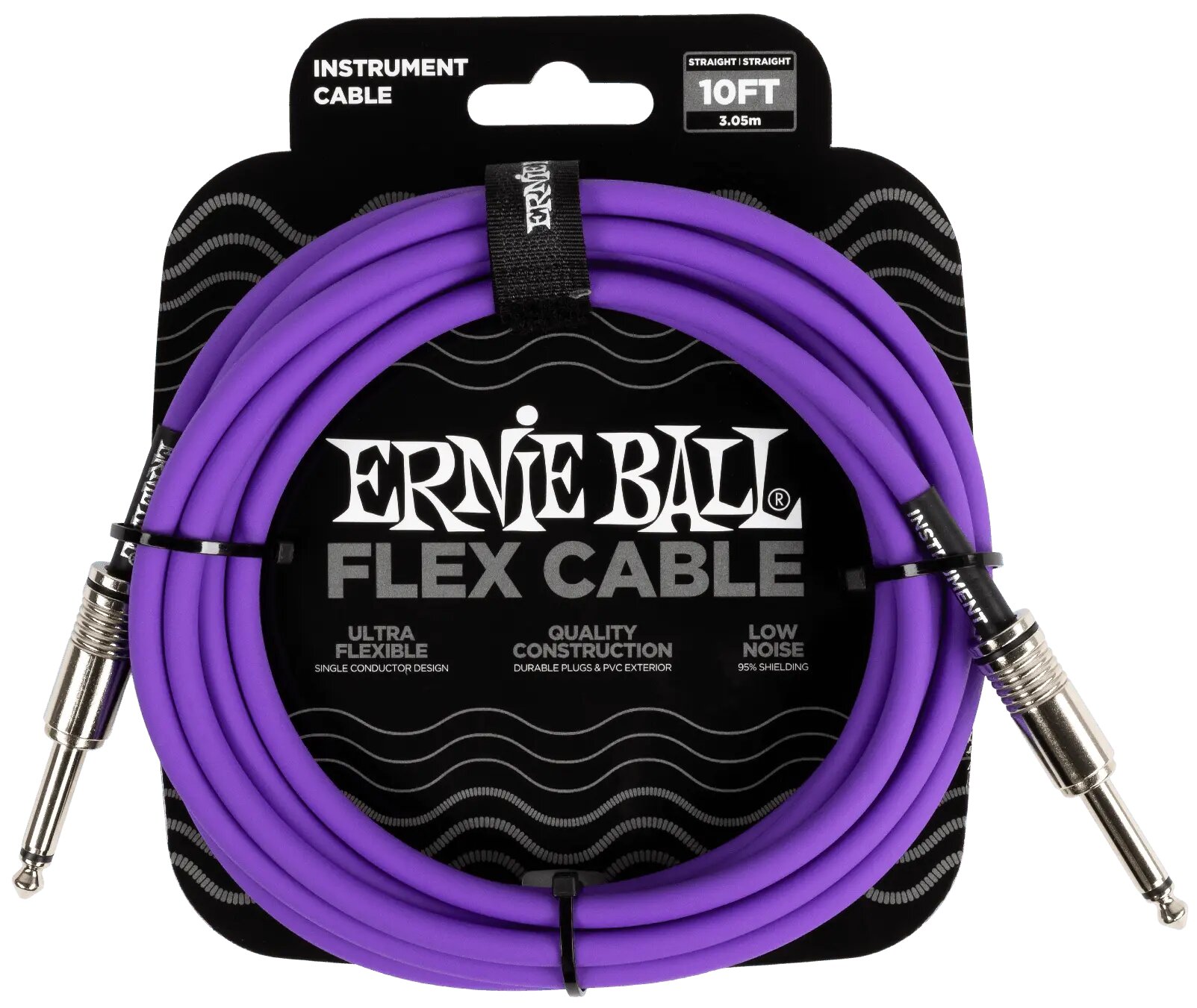 Инструментальный кабель Ernie Ball 6415 3м Flex Purple