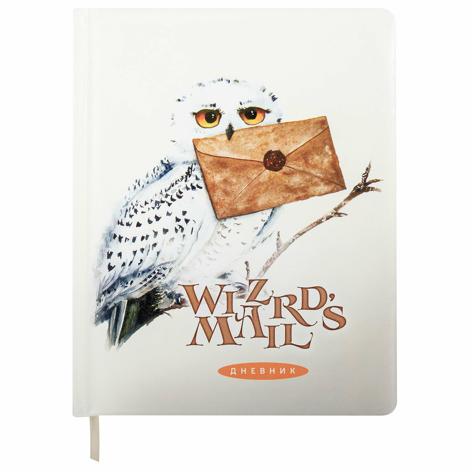 Дневник 1-11 класс 48 л, кожзам (твердая с поролоном), печать, цветной блок, BRAUBERG, "Сова", 106952