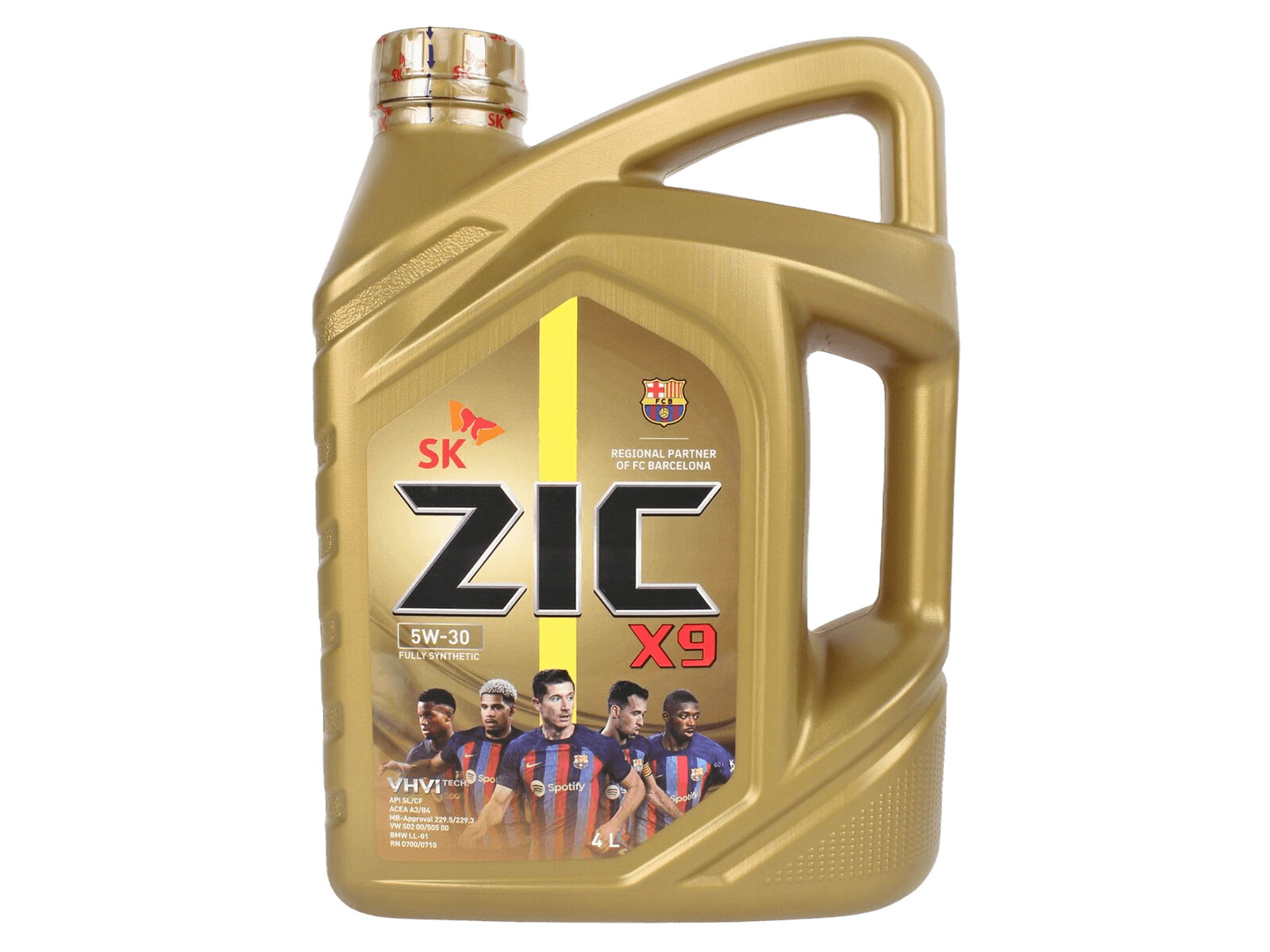 Масло моторное ZIC X9 5W30 4л SL/CF