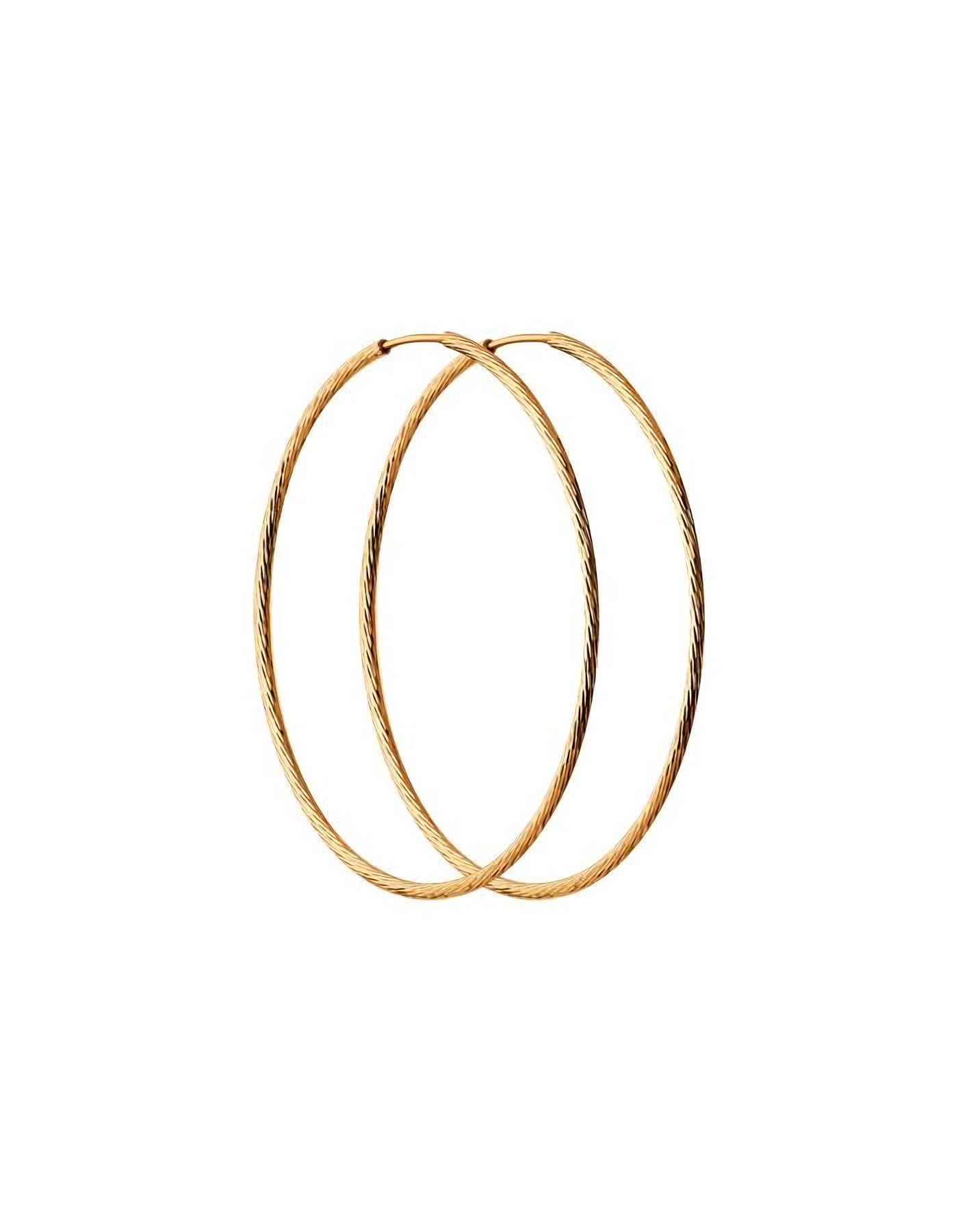 Серьги конго, серебро, 925 проба, золочение