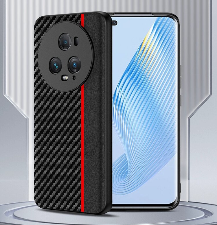 Чехол MyPads, для Honor Magic 5 Pro, пластик, матовая поверхность
