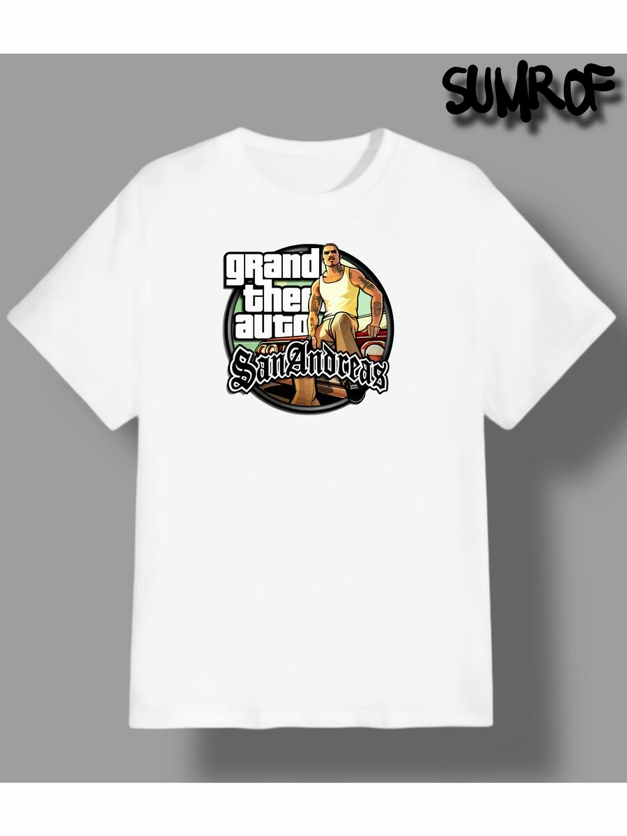 Футболка Zerosell gta игра гта ретро
