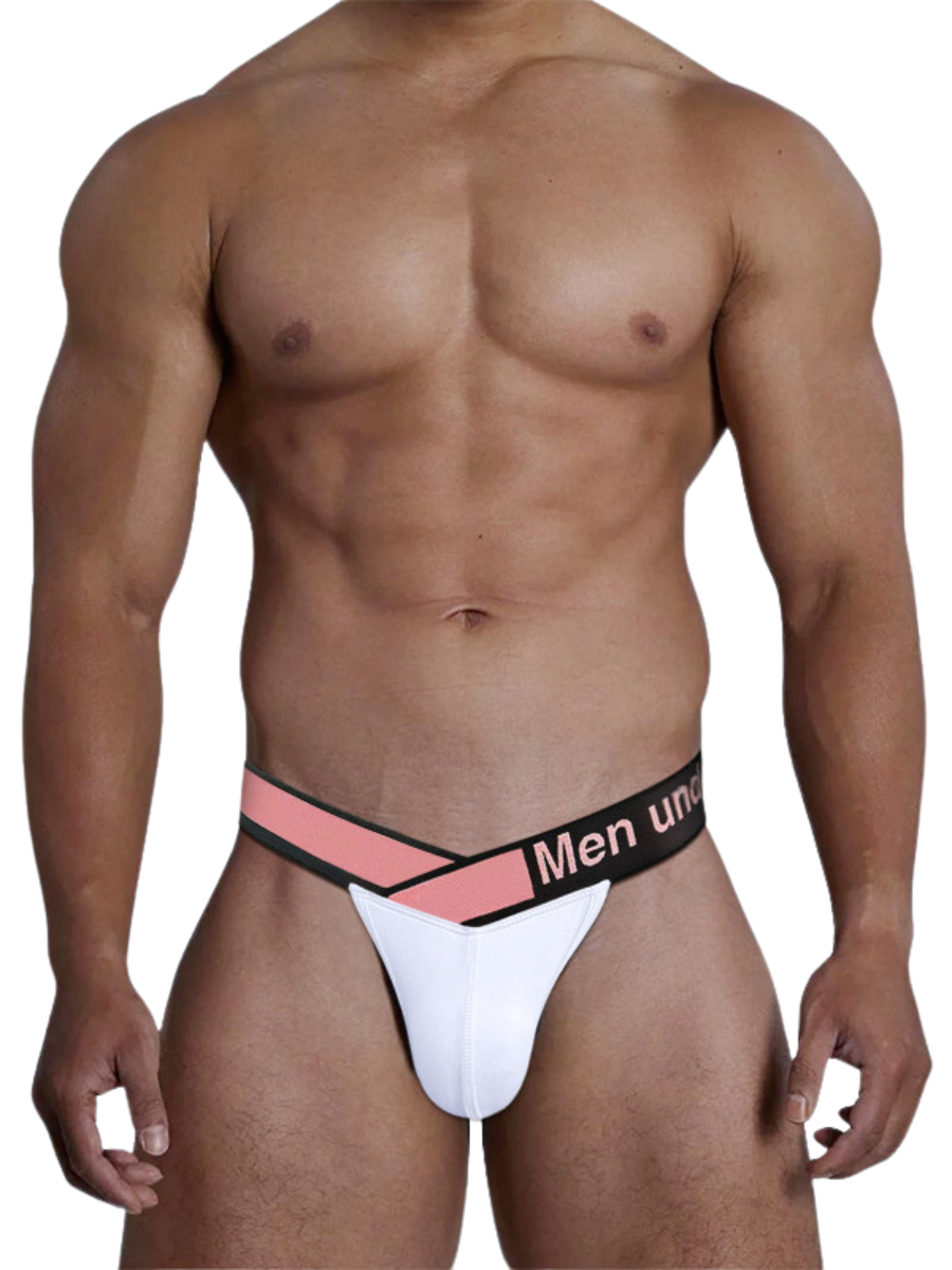 Мужские трусы джоки белые PUMP! MP236-1 XL (50)