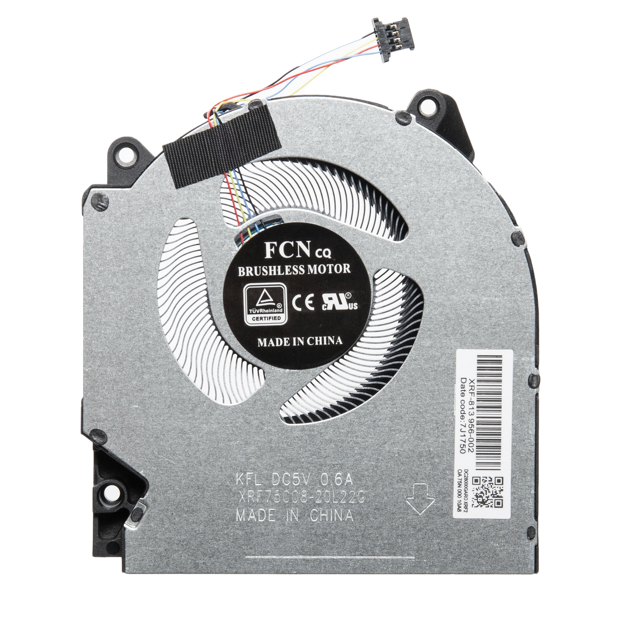 Кулер для ноутбука HP Victus 16-D0000 / HP Victus 16-E0000 / XRF75C08-20L22G / NS75C06-20K22 - GPU 80W, 4 pin