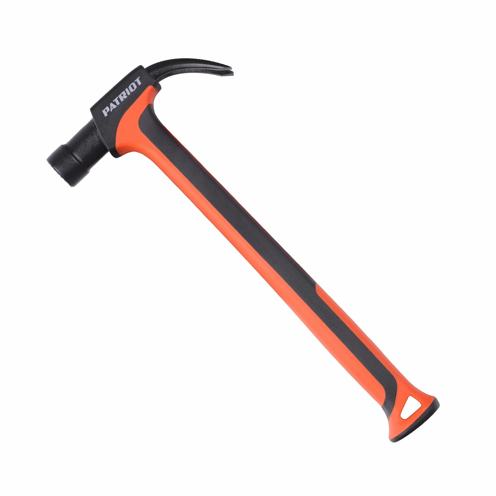 Молоток-гвоздодёр PATRIOT NHF 450 S, кованый, обрезиненная рукоятка