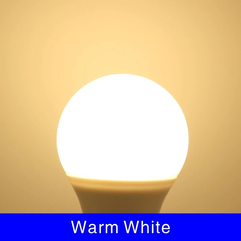 Светодиодная лампа E27 Warm White 3W
