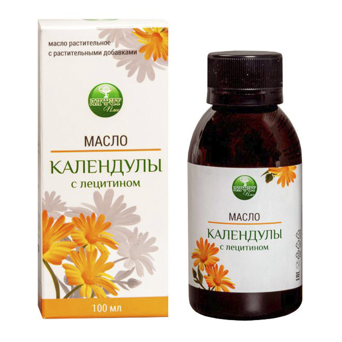 Масло Календулы с лецитином "Алфит Плюс", 100 мл, Алфит Плюс