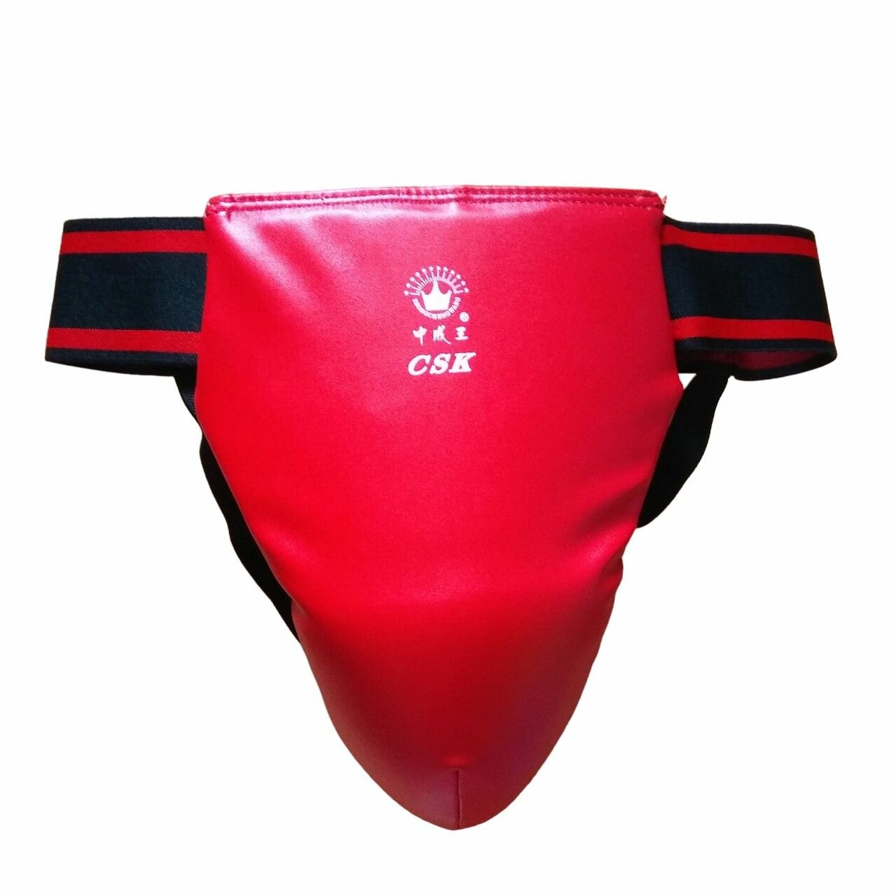 Ракушка для единоборств "CSK GX9405", для бокса и единоборств, мужская, красная, 200 г