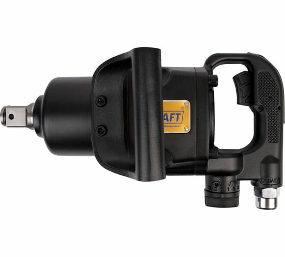 Пневматический грузовой гайковерт KRAFT 1", 2600 н. м, с коротким валом KT 707012