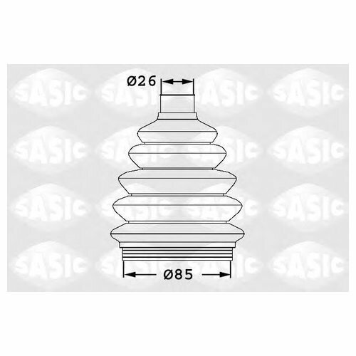 Комплект пыльника Шруса Sasic 1906038 для Audi A3 (1996-2015), Audi TT (1998-2015), SEAT Altea (2004-н. в.)