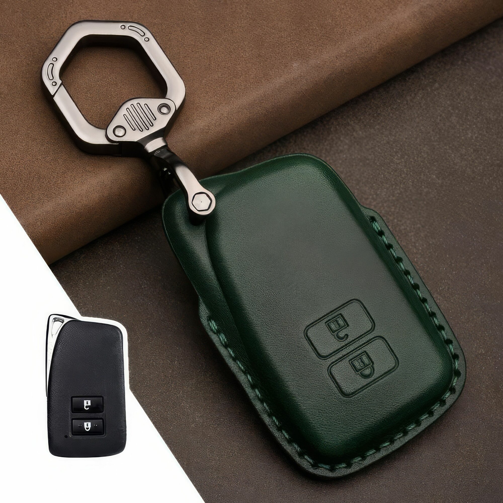 MEJICAR Кожаный чехол для ключа Lexus NX, RX, LX, GX, ES, UX, LS