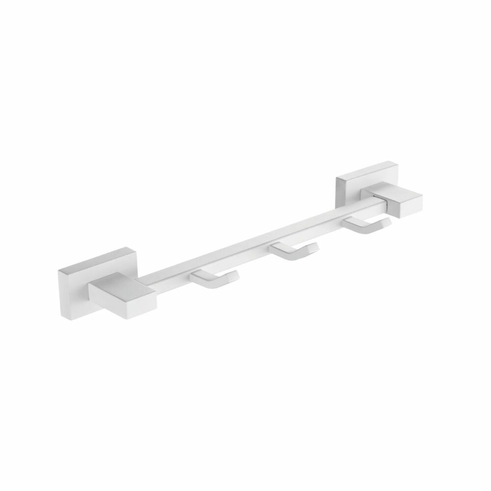 Держатель для полотенец с 3-я крючками Vieir V5014-F цвет белый