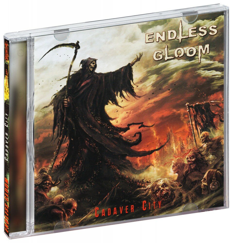Endless Gloom. Cadaver City (CD) (2024 год, СД диск, CD Box)