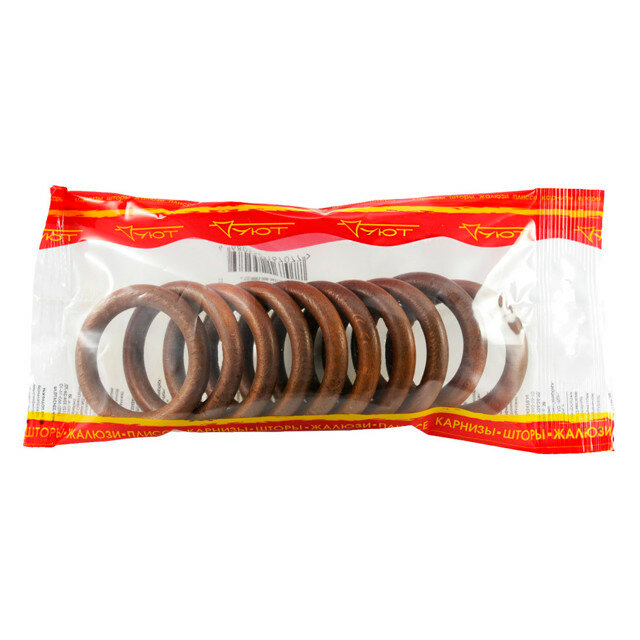 Кольца D28 Дуб 10 шт арт.28.22.1206 натуральные деревянные кольца для декора интерьера