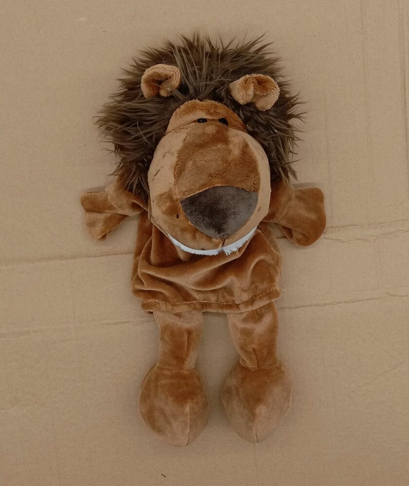 35 см мультяшная ручная кукла с животными, игровая кукла для родителей и детей, лев, слон, свинья, успокаивающие игрушки, подарки на день рождения для детей