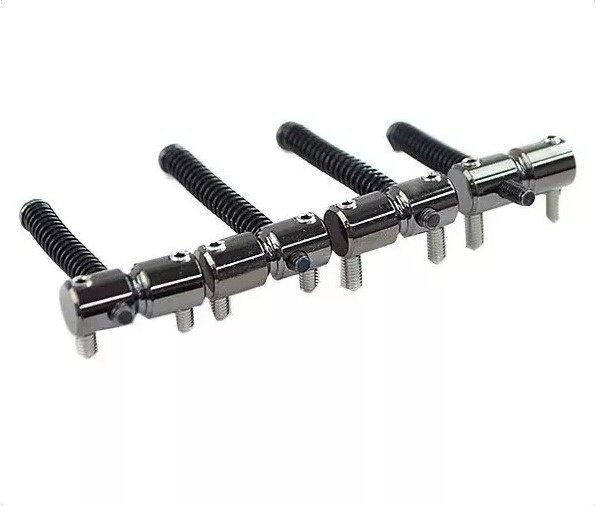 Набор седел для бас-гитары GOTOH S-203CK, 4 шт, cosmo black