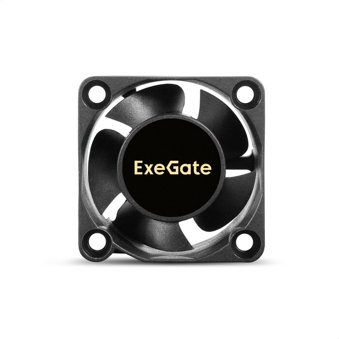 Вентилятор Exegate 40x40x10 EX04010B3P, 5500rpm, 26dB(M) 0.08A, DBB, 3 pin
