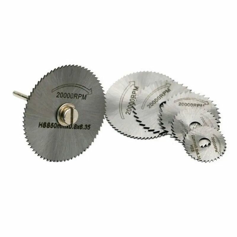 Насадки для гравера, диски для шуруповерта, по дереву, металлу, пластику, 6 шт